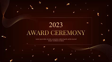 Awards Ceremony Powerpoint Template