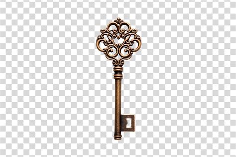 Skeleton Key 2 Isolated Graphic By Whimsy Girl · Creative Fabrica