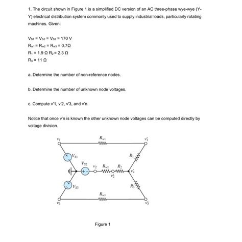 Solved The Circuit Shown In Figure Is A Simplified DC Chegg