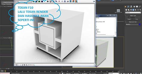 Membuat Nakas Mengunakan Ds Max Pemula DESAIN RUMAH MINIMALIS
