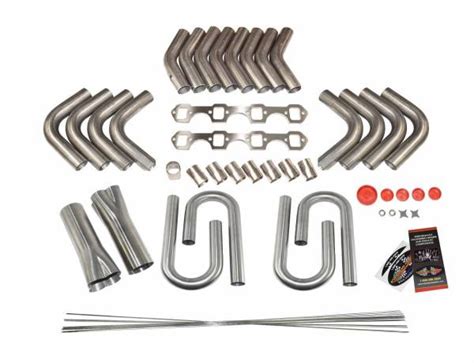 Small Block Ford 289 302 351w Custom Fender Exit Header Build Kit