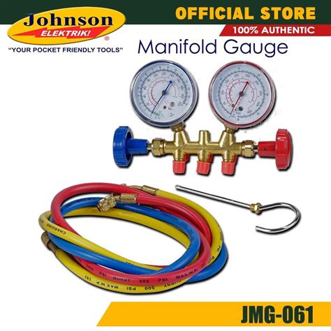 Johnson Elektrik Jmg 061 Brass Manifold Gauge Set Johnson Elektrik