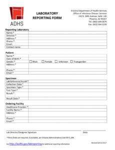 Formal Lab Report Template Chemistry