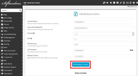 Backup On Remote Server