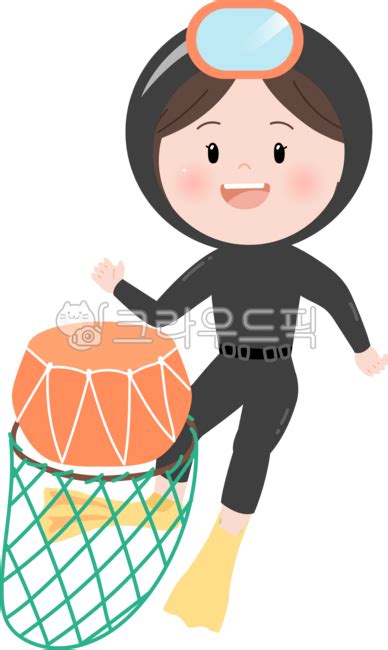 해녀 해녀일러스트 제주해녀 제주해녀그림 해녀그림 사진 이미지 일러스트 캘리그라피 다지쌤작가