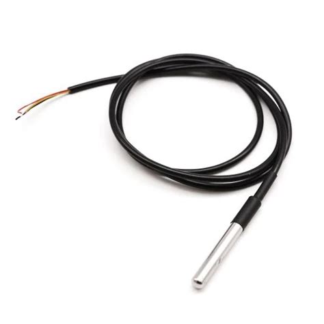 Focusens Odm Ds18b20 Rtd Temperature Sensor Probe 3 Wires Cable