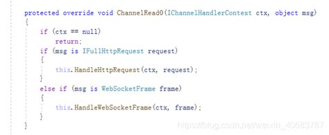 C Dotnetty 3 Websocketserverdotnetty Websocketserver Csdn博客