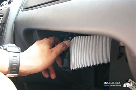 자동차 에어컨 필터 트라제xg 셀프교체 도전하다 네이버 블로그