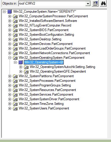 FREE WMI Administrative Tools WMI Object Browser And WMI CIM Studio Sysops