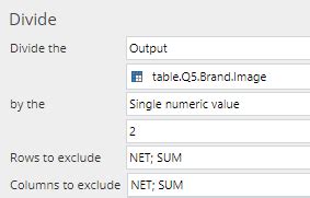 How To Perform Mathematical Calculations On Tables Displayr Help