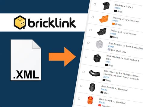 Buy Lego Parts List At Bricklink Wanted List From Xml File