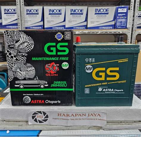 Jual Aki Mobil Gs Astra Mf B L Ns Zl Ah Kering Shopee Indonesia