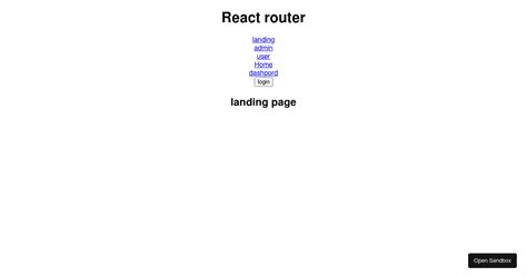 React Codesandbox React Codesandbox