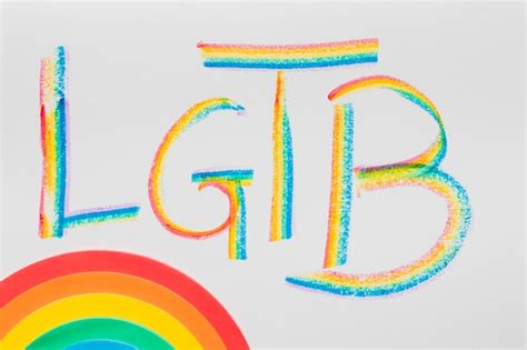 カラフルな木の棒の明るいlgbt虹 写真素材 無料ダウンロード