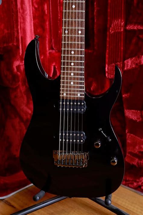 Ibanez 7 String Rg752fx Spm Subterranean Purple Metallic Reverb