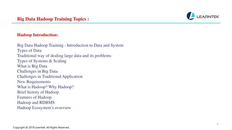 Ppt Big Data And Hadoop Training Powerpoint Presentation Free Download Id