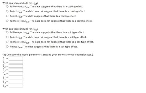An Experiment Was Carried Out To Investigate The Chegg