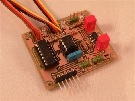 RC Servo Switcher Using Pic Microcontoller