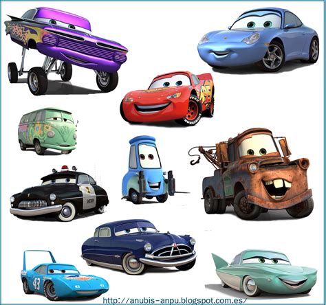 Pixar Cars Characters Png 735x506