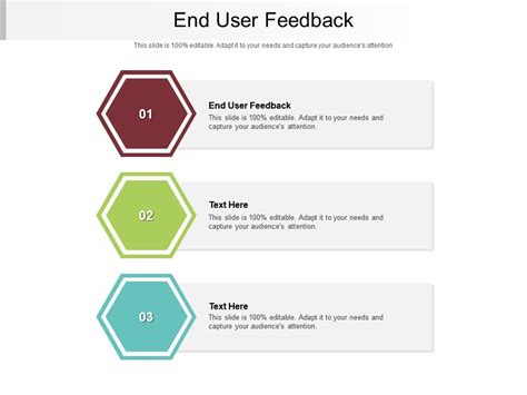 End User Feedback Ppt Powerpoint Presentation Inspiration Maker Cpb Powerpoint Slides Diagrams