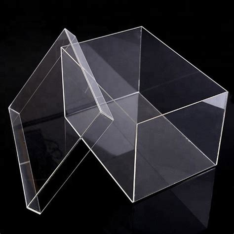 Factory Price High Quality Clear Acrylic Box With Lidclear Acrylic