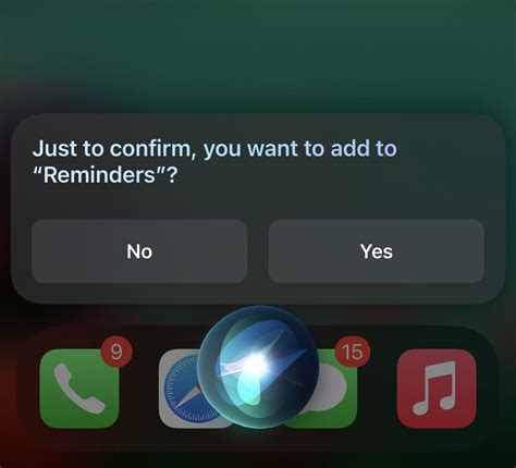 When I Ask Siri “remind Me To X” Im Receiving This Alert Asking If I