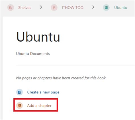 Bookstack Initial Setup ITHOWTOO