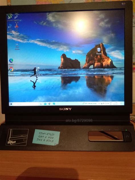 Монитор SONY - SDM-E76D SONY-SDM-E76D 17 инча LCD/TFT монитор 4:3 ...