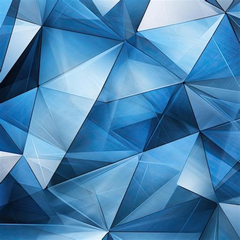 Premium Ai Image A Digital Composition Of Intersecting Triangles In Various Shades Of Gray And