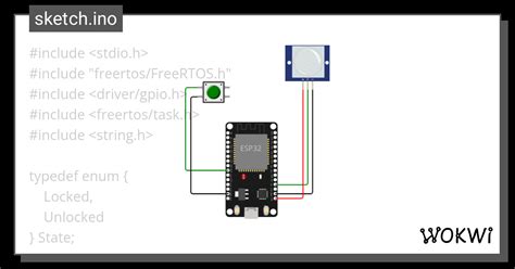 Fsmturnstiledraft00 Wokwi Esp32 Stm32 Arduino Simulator