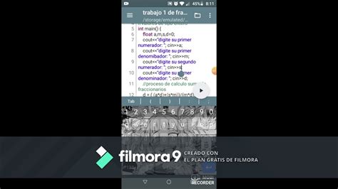 Proyecto En Cxxdroid C Iecme Youtube