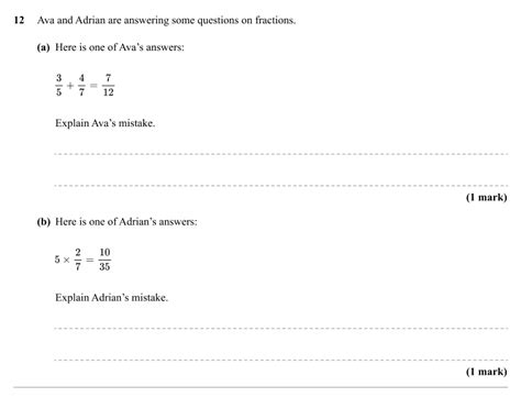 Year 8 Maths Test With Answers And A Mark Scheme Free Year 8 Maths Test With Answers And A Mark Scheme Free