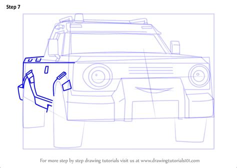 How To Draw Tread From Bob The Builder Bob The Builder Step By Step