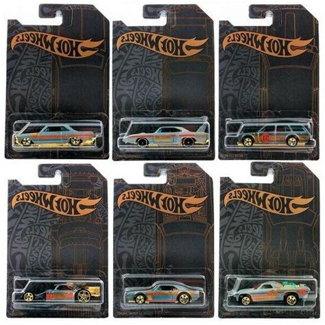 Hot Wheels 51st Anniversary Satin And Chrome Series