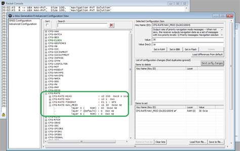 Zed F9r Get 30hz Sampling Rate