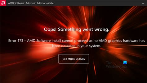 Fix Amd Driver Install Errors And Problems On Windows 1110