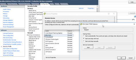 Three Ways To Enable Esxi Shell And Timeout Esx Virtualization