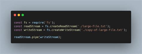 Node Tip Make Use Of Streams For Efficient Data Processing