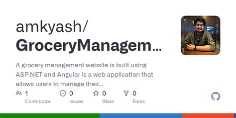 GitHub Amkyash GroceryManagement A Grocery Management Website Is Built Using ASP NET And