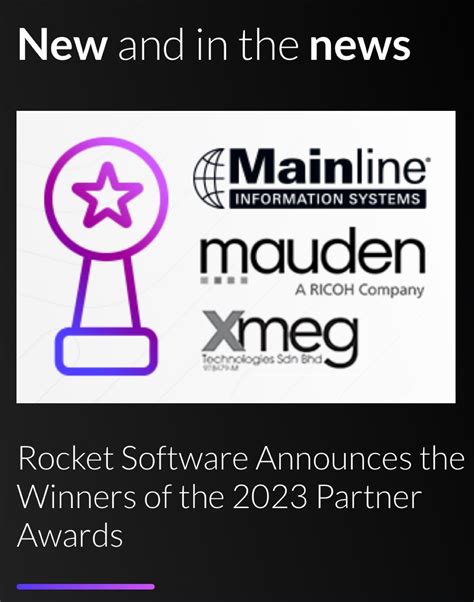Manmohan Mac Gupta On Linkedin Rocket Software Is Thrilled To Unveil The Recipients Of Our