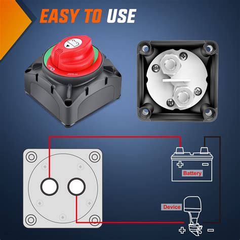 Hm003 12 48v Battery Switch Battery Disconnect Switches China Manufacturer