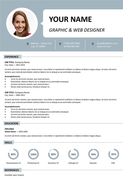 Template Cv Powerpoint At Iris Morris Blog