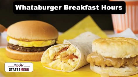 Whataburger Breakfast Hours 2025 Full Schedule And Menu Guide