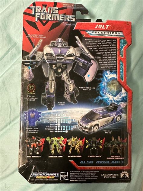 jolt transformer movie hobbies and toys memorabilia and collectibles
