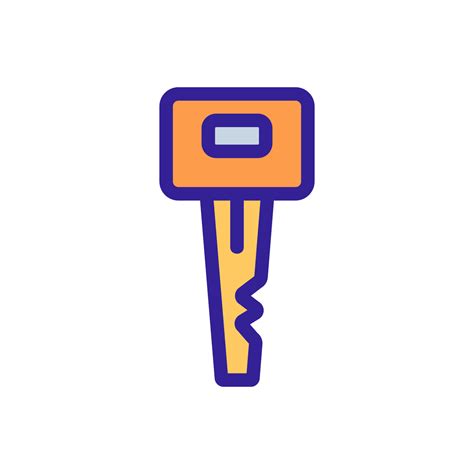 The Key Car Icon Is The Vector Isolated Contour Symbol Illustration 9953700 Vector Art At Vecteezy