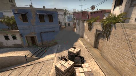 Mirage Top Mid Smoke From CT Spawn