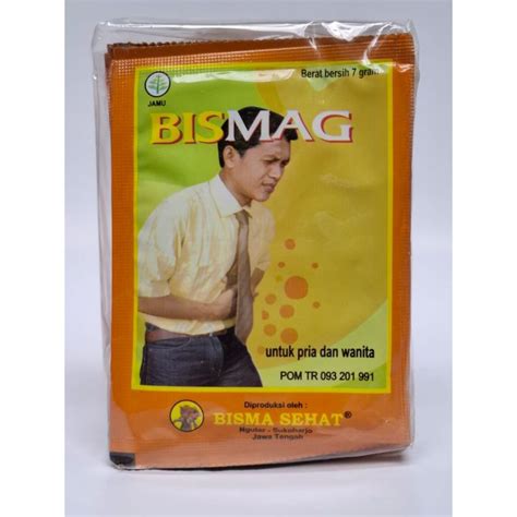 Jual Jamu Bismag Bisma Sehat Kemasan Baru Pack Isi 10sachet Shopee