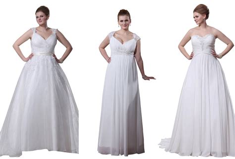 Quick Delivery Affordable Plus Size Wedding Gowns