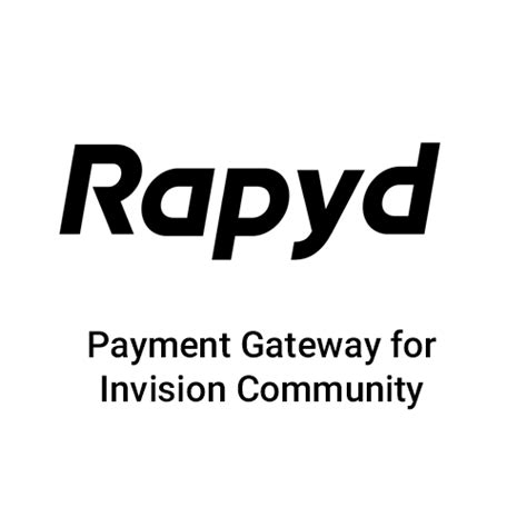 Rapyd Payment Gateway Payment Gateways Invision Developers