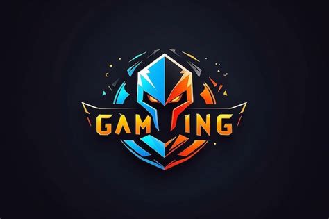 Шаблон логотипа игры Премиум Ai сгенерированное изображение